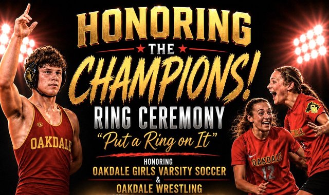 Ring ceremony honors OHS wrestlers, soccer girls - Oakdale Leader